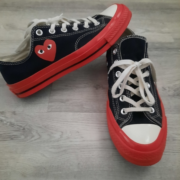 Converse | Shoes | Converse X Comme Des Garcon Play Shoes | Poshmark